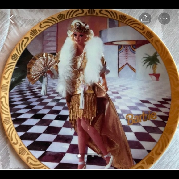 Barbie | Accents | Barbie Flapper Plate | Poshmark